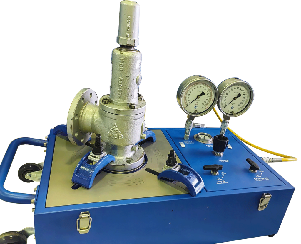 Portable SRV Test Bench for LP & MP Valves | GG PTP-1